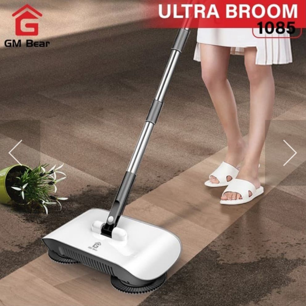 GM Bear Sapu Otomatis 1085-Ultra Broom White | Lazada Indonesia