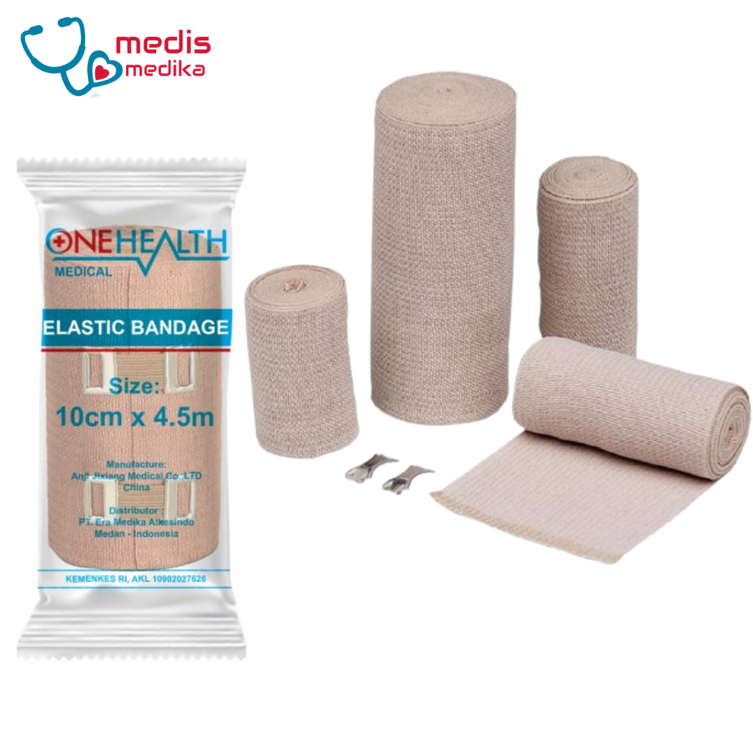 Cod Perban Elastis Onehealth Medicrepe 15cm x 4.5m Elastic Bandage ...