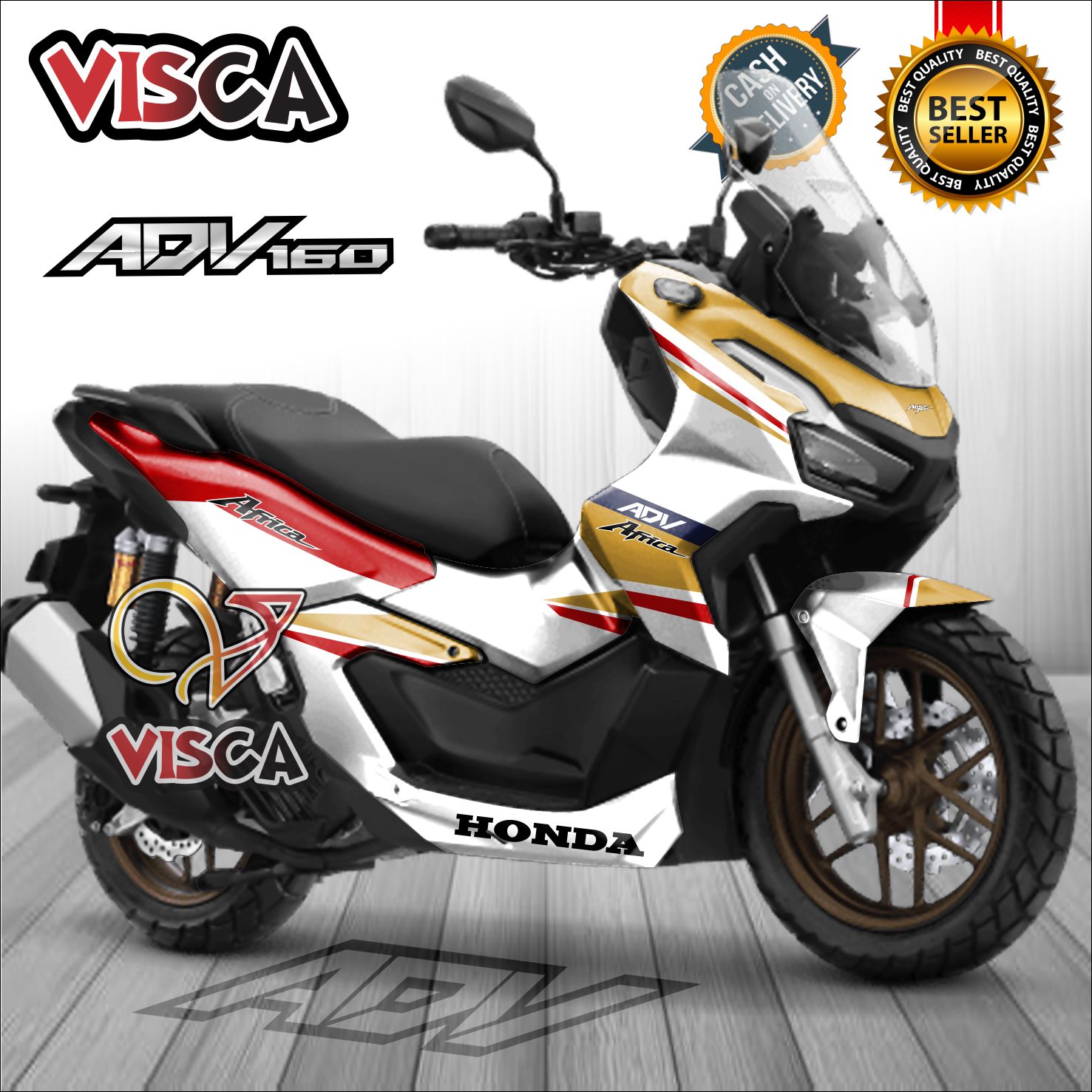 Decal Adv 160 Full Body Stiker Honda Adv 160 Africa Twin | Lazada Indonesia