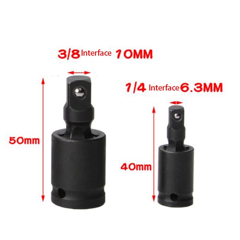 2Pcs Socket Wrench Adapter Spanner Keys Set Converter Drive Reducer Air ...