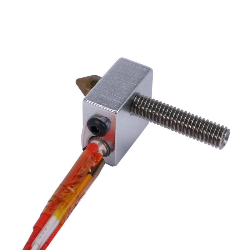 Assembled Aluminum Heating Block Extruder Hot End For 3D Printer 1.75mm ...