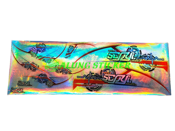 STIKER STRIPING LIS LES BODY MOTOR HONDA SCOOPY VARIASI HOLOGRAM ...