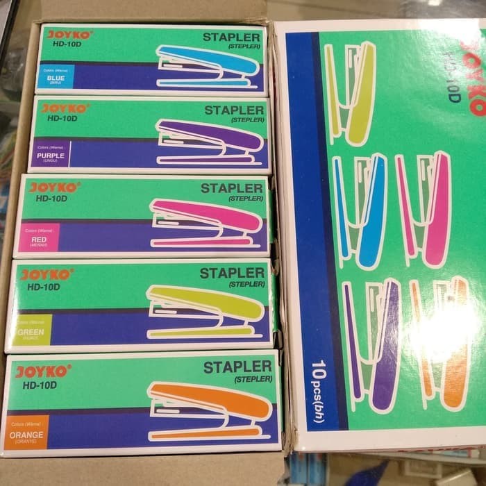 (STAPLES BONUS ISI) Alat Stapler Joyko HD-10D/Jepretan Joyko /Staples ...