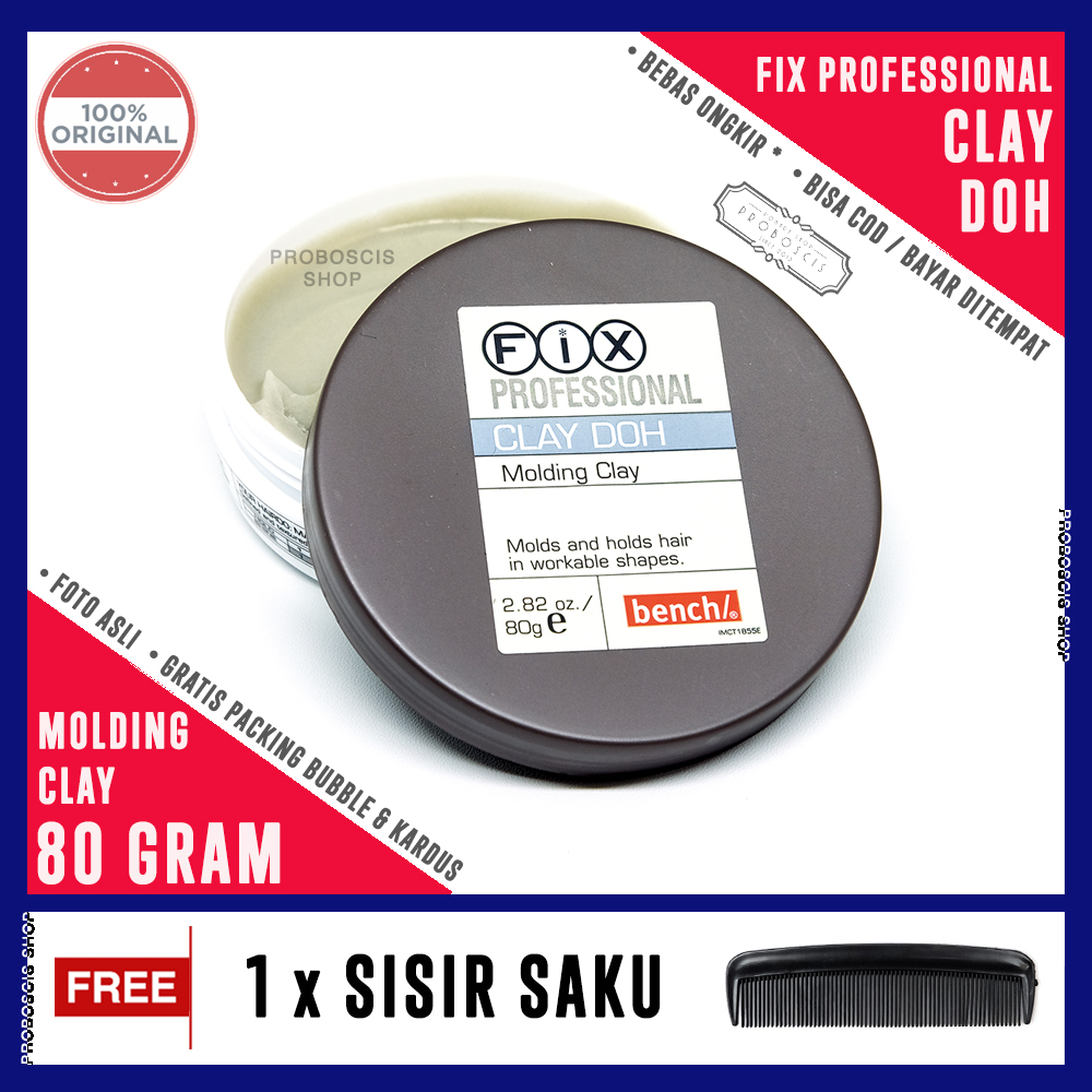 Fix Professional Clay Doh Molding Clay By Bench - 80gram | Lazada Indonesia