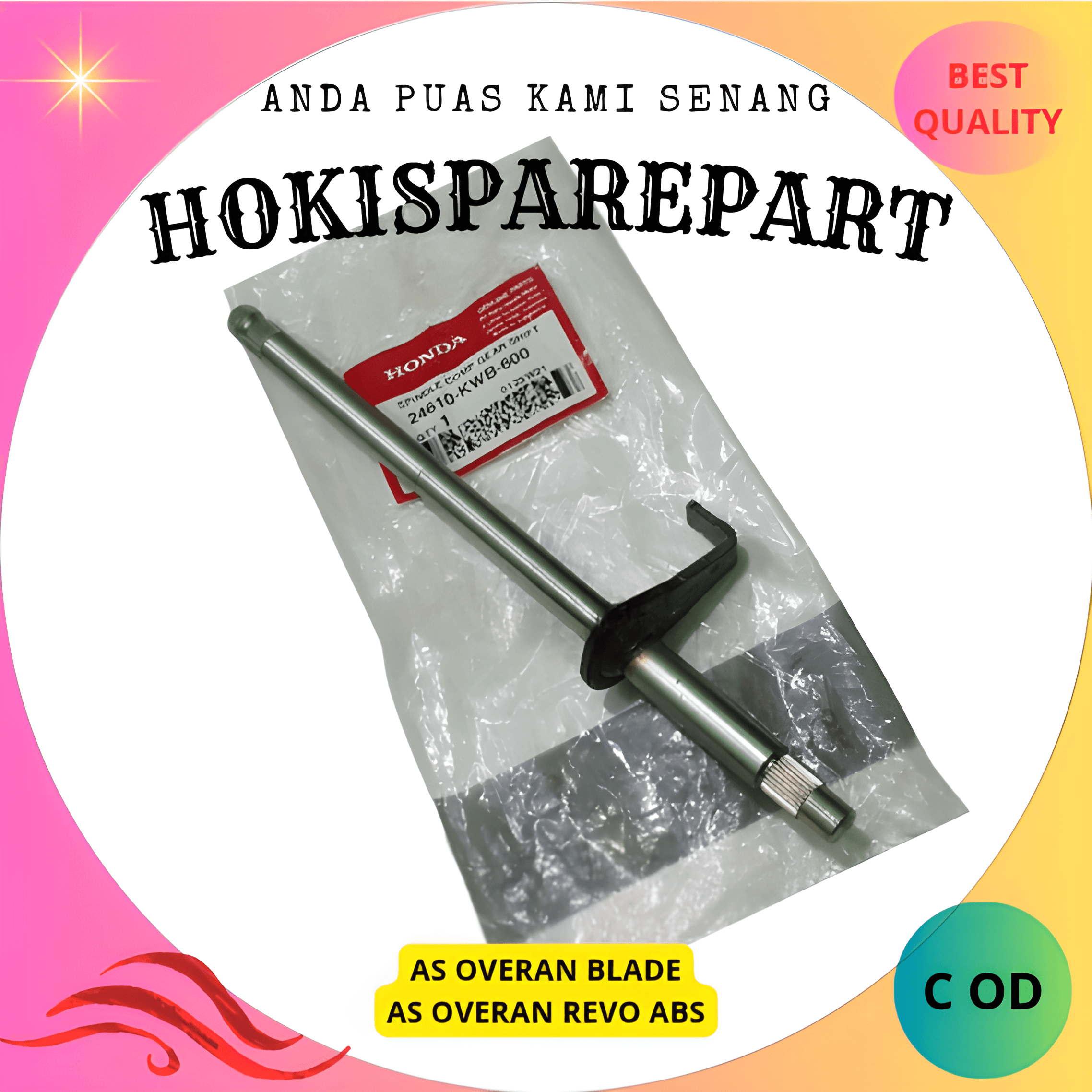 AS OVERAN REVO ABS - AS OPERAN GIGI HONDA REVO ABS | Lazada Indonesia