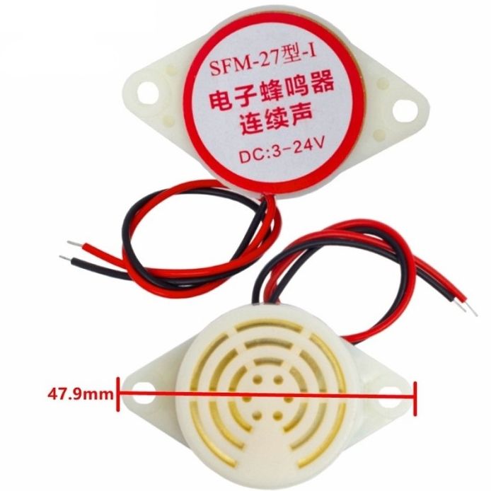 Alarm Buzzer putus-putus Intermittent continuous 3-24v ~^~ Active ...