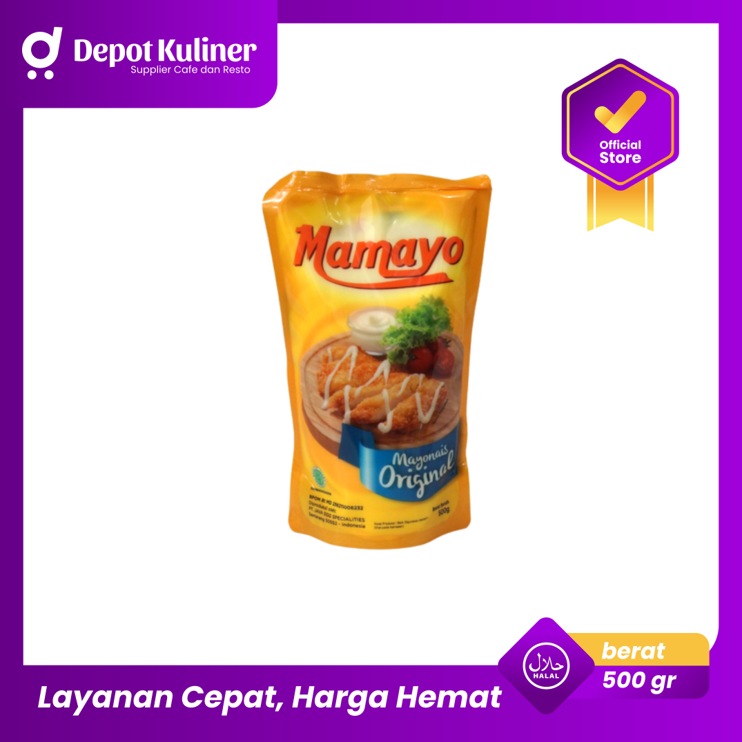 Mayones Mamayo Saos Mayonnaise 500 gr - Depot Kuliner | Lazada Indonesia