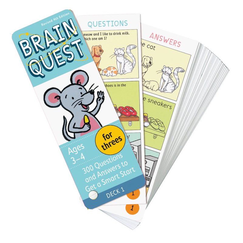 Brain Quest Flash Card Buku Edukasi Anak / Interaktif Activity Book ...
