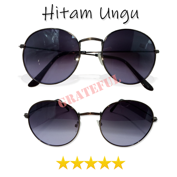 SUNGLASSES GRADIENT OVAL KOREA STYLE - Kacamata Fashion Retro Steampunk ...