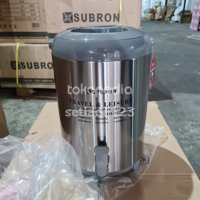 Termos Air / Dispenser Air dingin & Panas SUBRON 9,5 Liter | Lazada ...