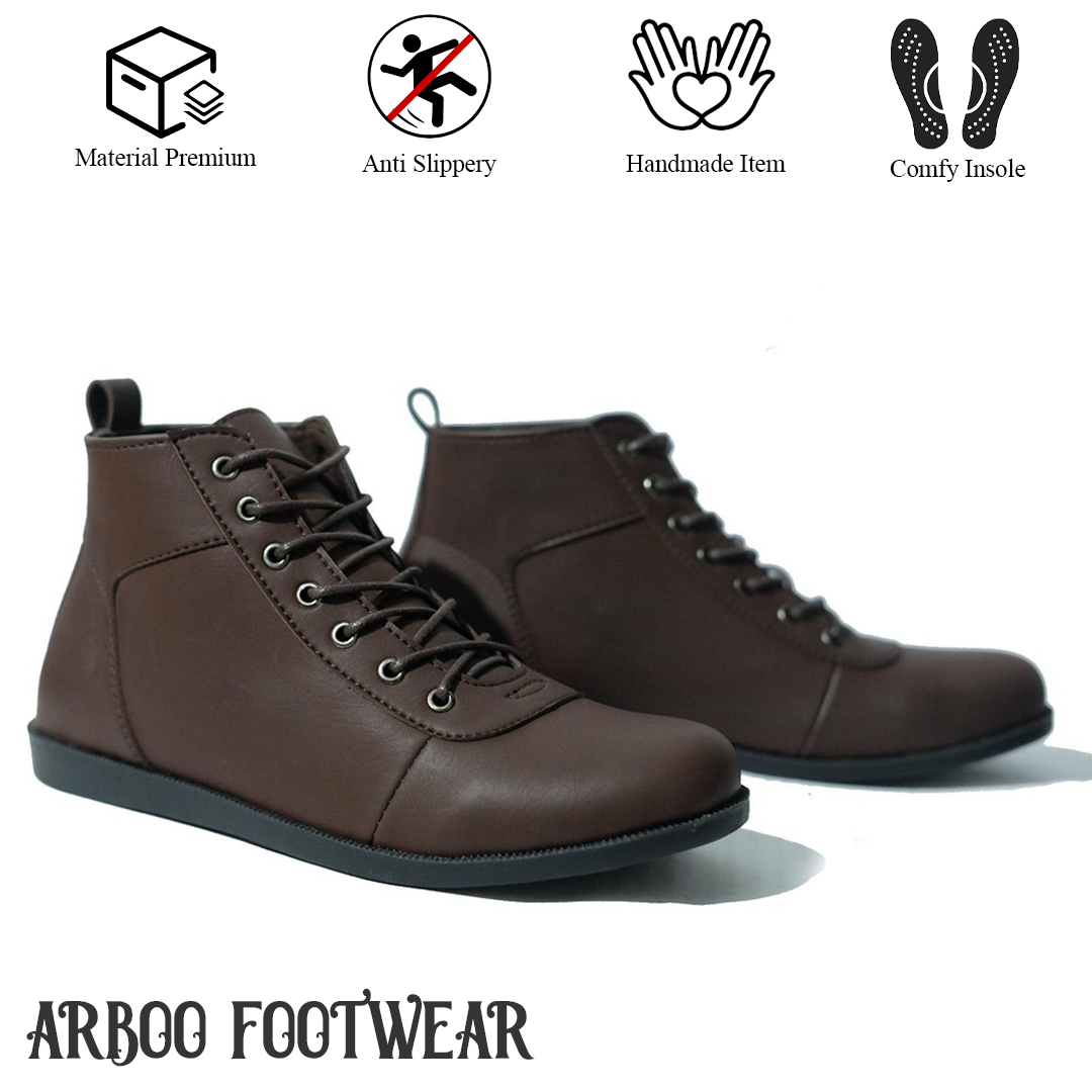 Sepatu Boots Casual Model Brodo Pria Kulit Asli Premium Best Quality ...