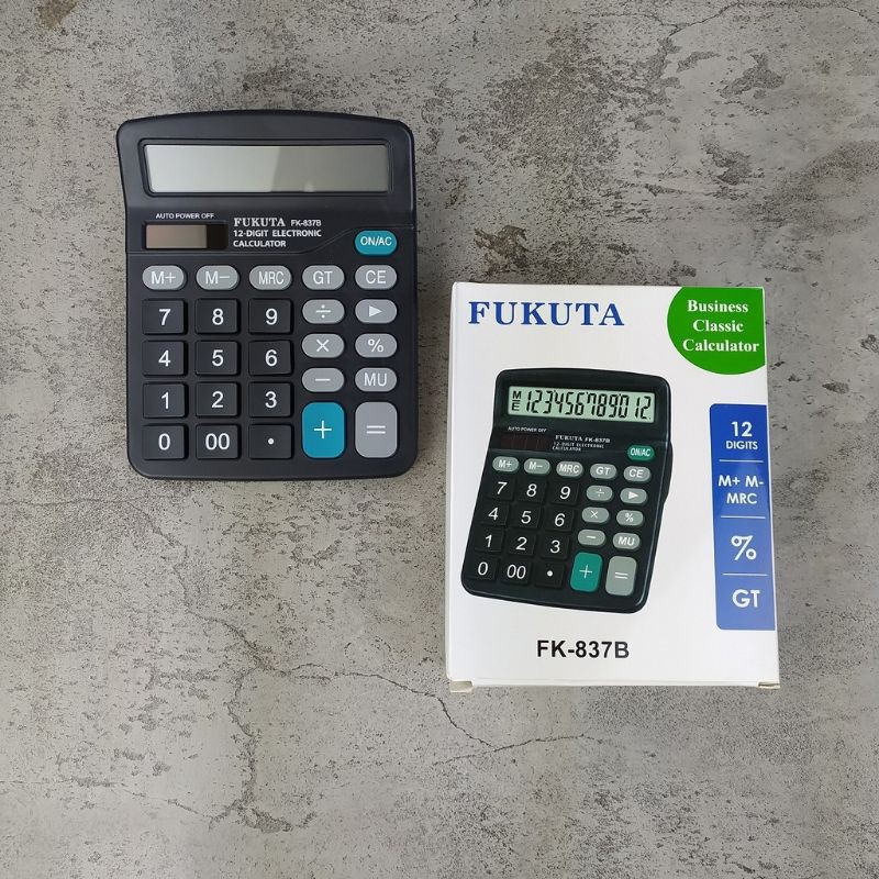 kalkulator 12 Digit bisa pakai baterai AA - Kalkulator MURAH | Lazada ...