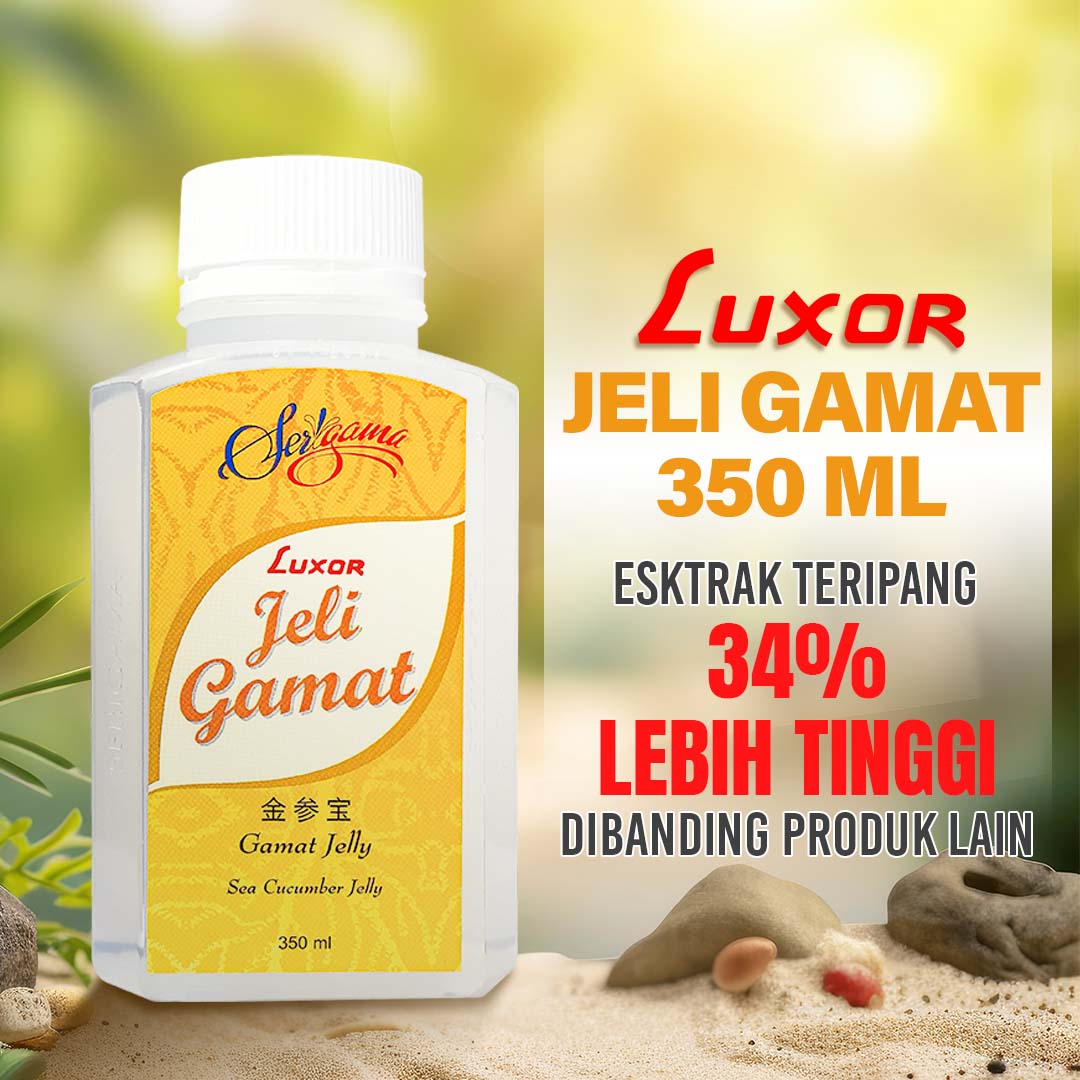 Jeli Gamat Luxor 350ml Original | Jelly Gamat Luxor Asli | Luxor Jeli ...