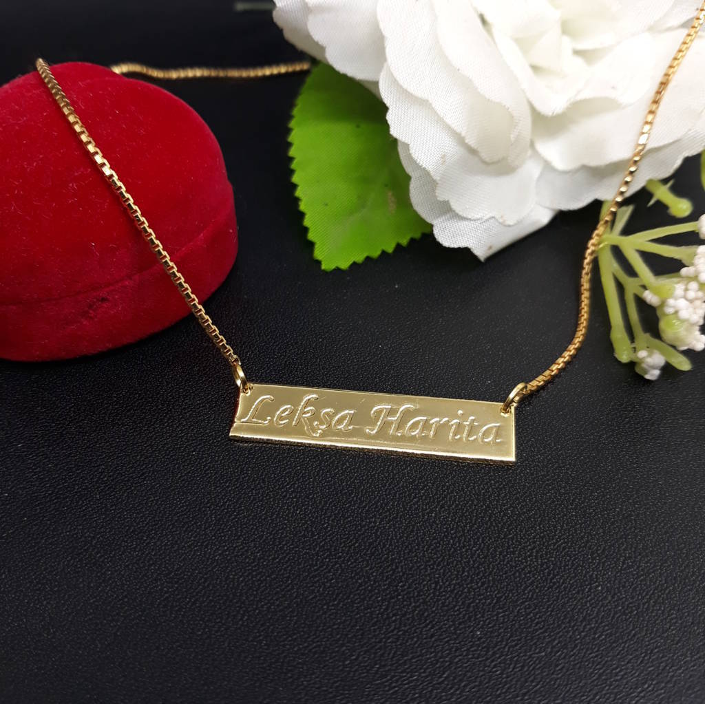 Papan Kalung Nama Etsa Titanium | Lazada Indonesia