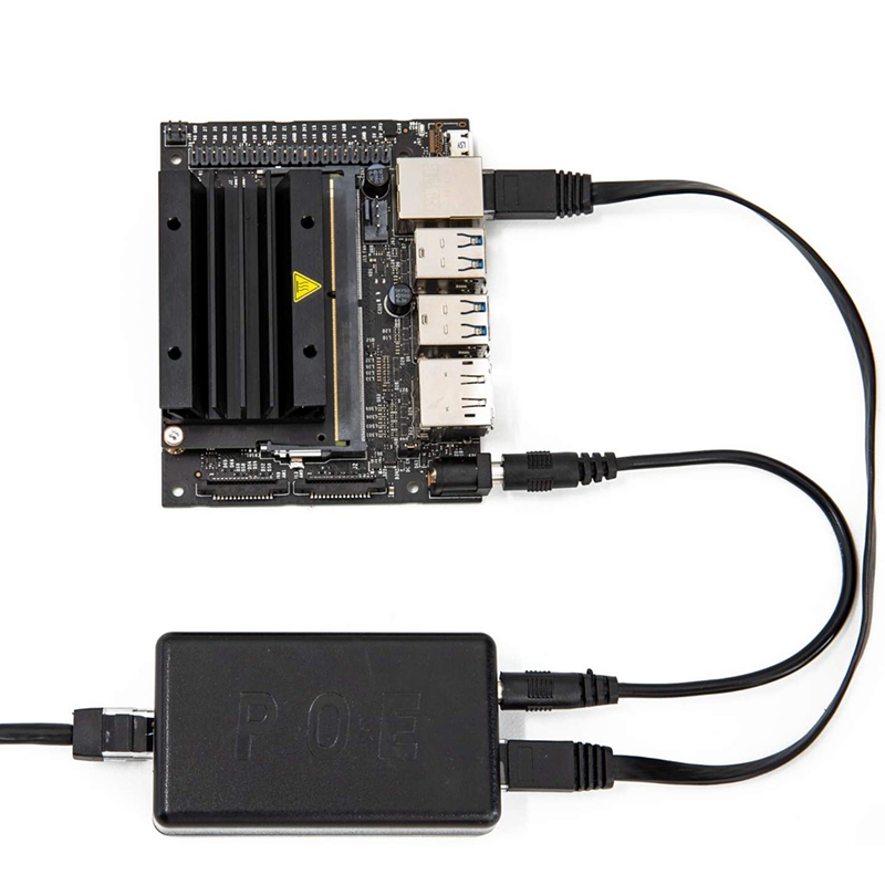 PoE Splitter 5V 4A for Jetson Nano, for Raspberry Pi 4 and More ...