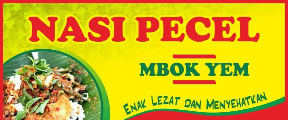 SPANDUK BANNER NASI PECEL NASI PECEL TUMPANG NASI RAMES NASI CAMPUR ...