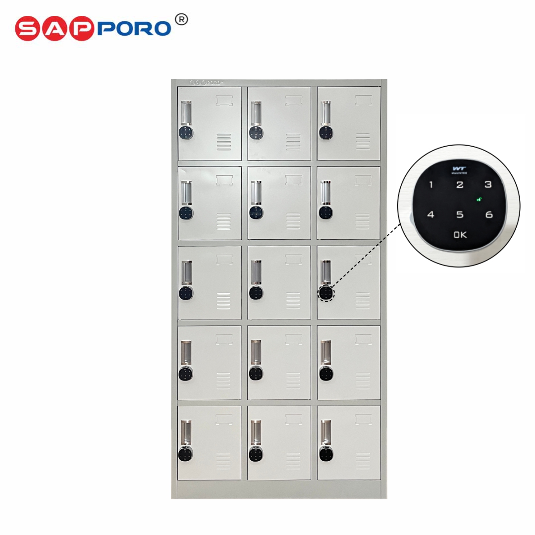 SAPPORO KOLN 15 - Loker Besi 15 Pintu | Steel Locker 15 Doors | Lazada ...