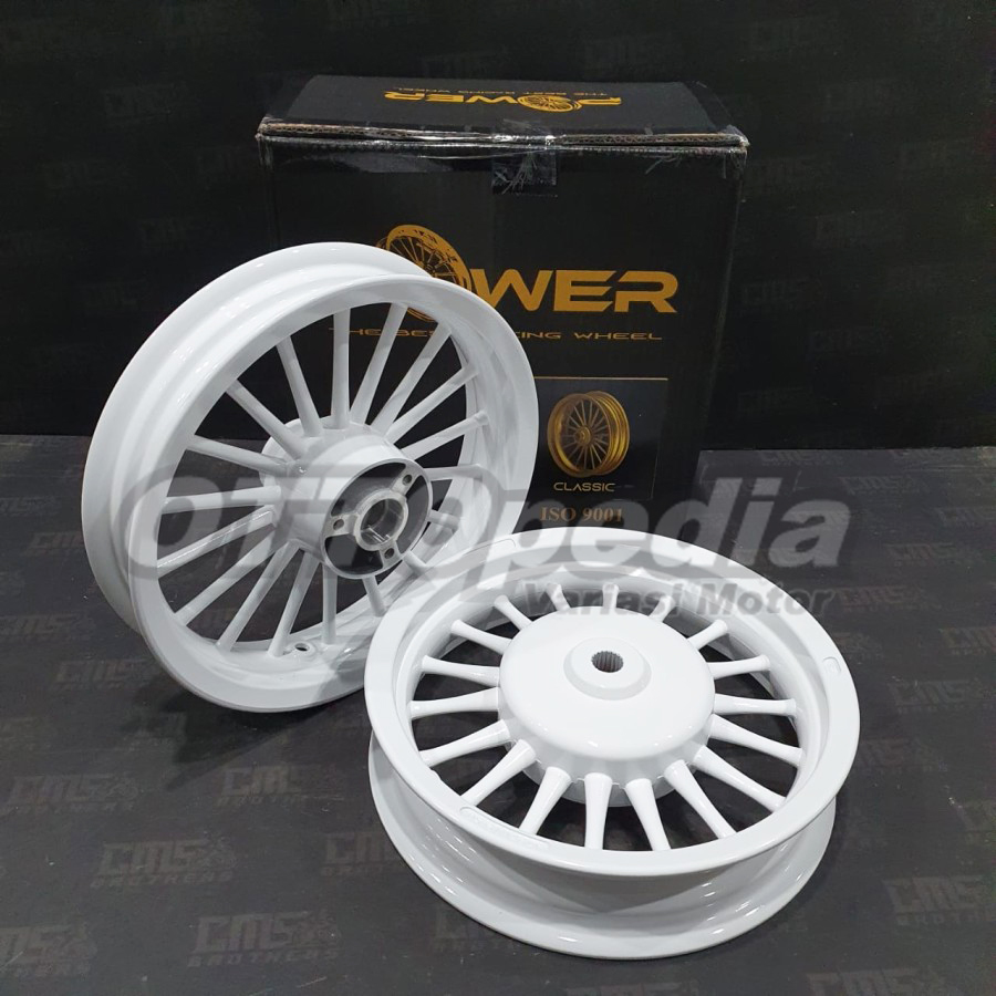 Velg Pelek Racing Yamaha Fazzio Tapak Lebar Classic Power Palang 18 ...