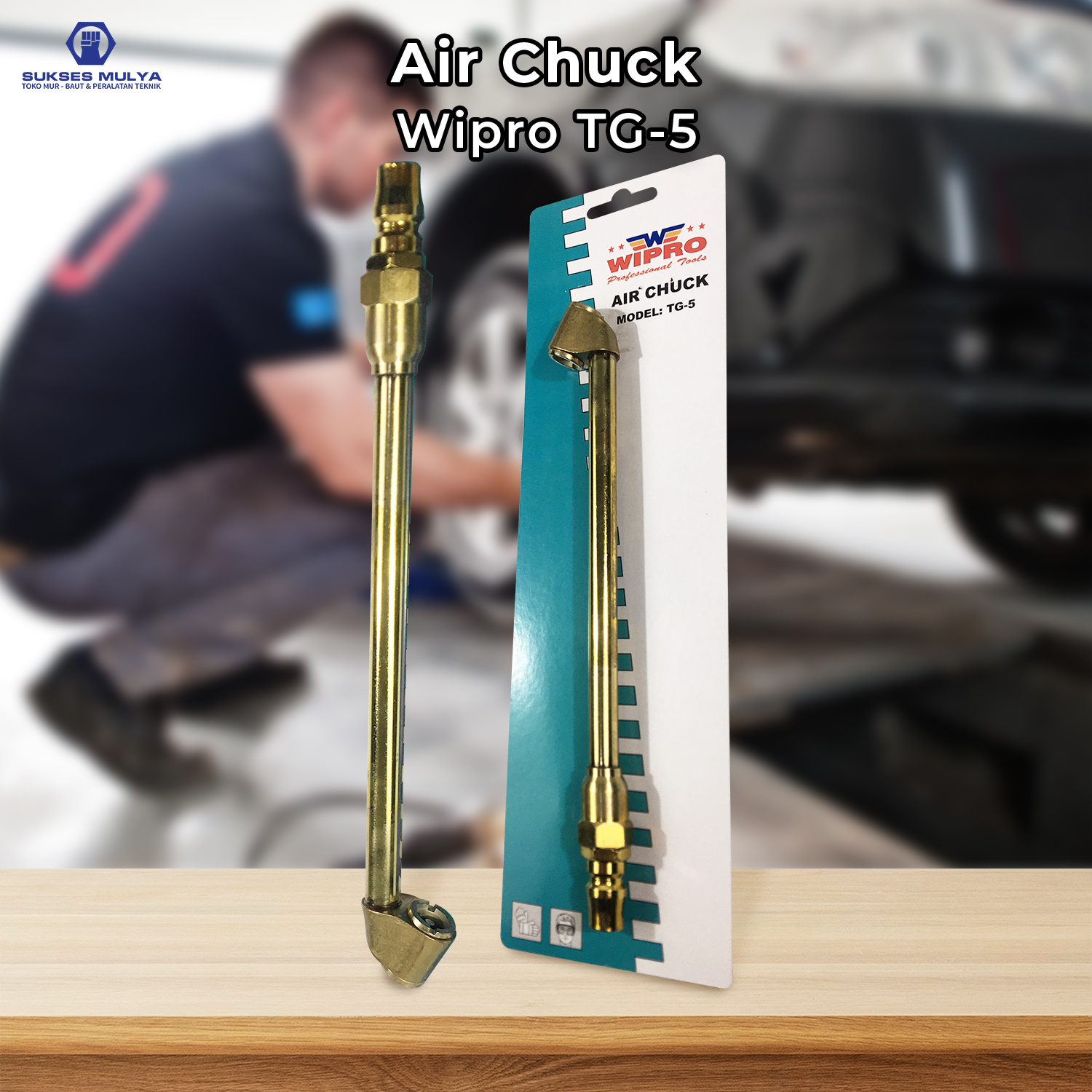 Alat Isi Angin Wipro Air Chuck Alat Tambah Angin TG-5 | Lazada Indonesia