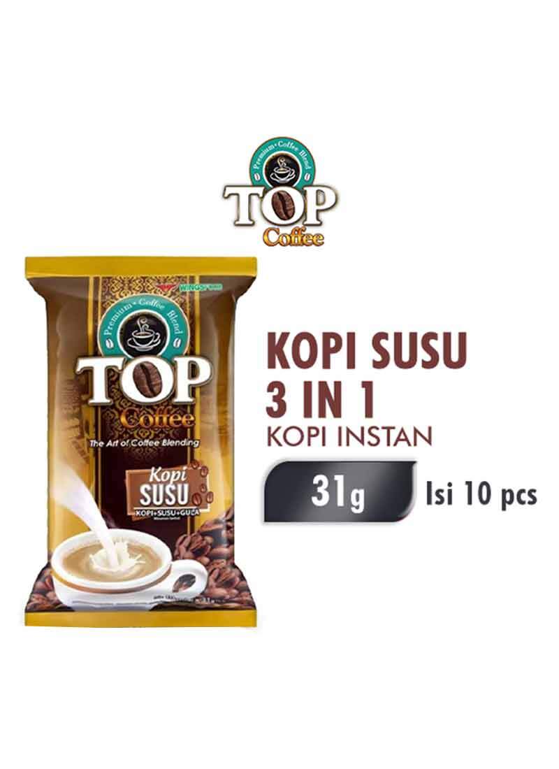 Top Coffee Kopi Susu 31G 1 Renceng Isi 10 Sachet | Lazada Indonesia