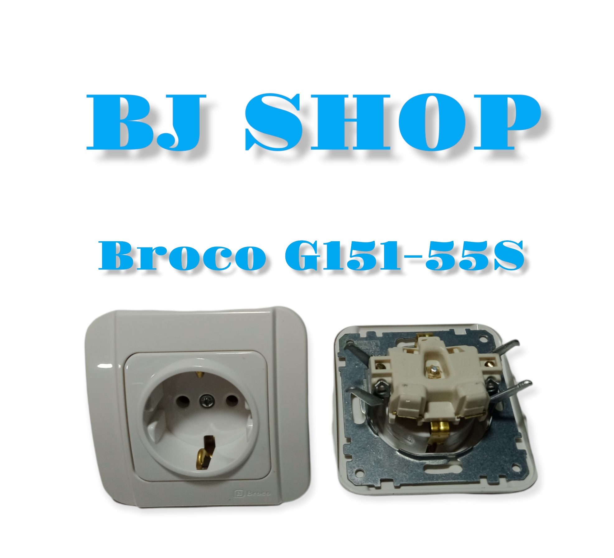 BROCO Galleo Stop Kontak Arde IB G151 / Stop Arde Galleo / Colokan Arde ...