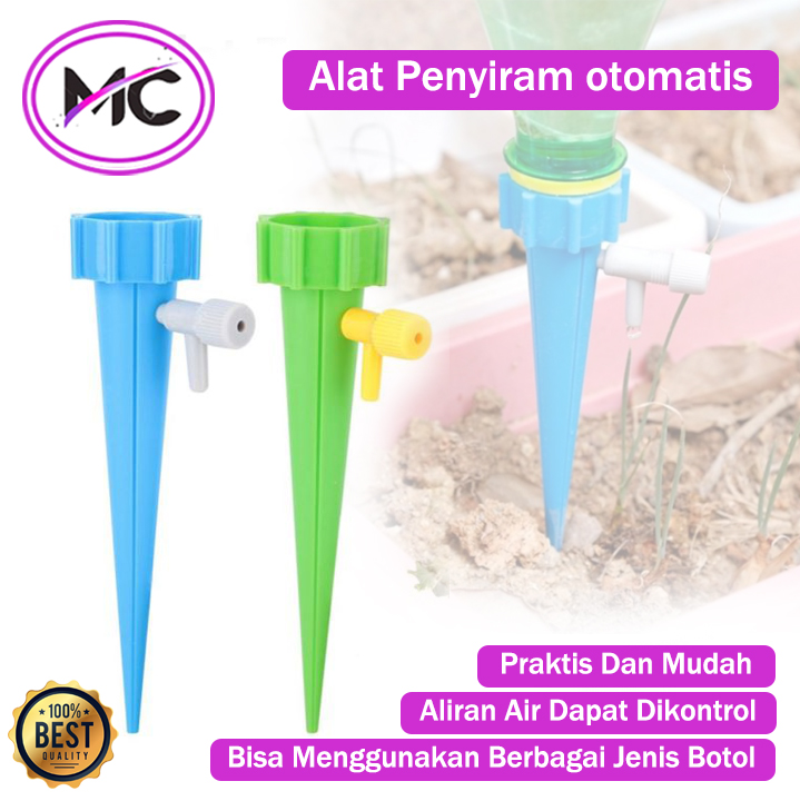 Alat Penyiram Tanaman Otomatis Tetes Sistem Irigasi Botol Tancap Pot ...