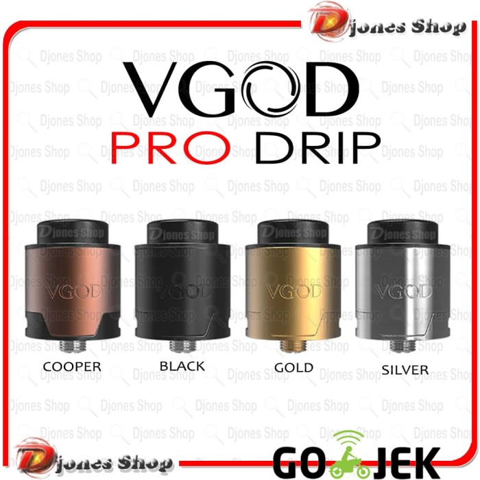 Atomizer RDA VGOD PRO DRIP 24mm | Lazada Indonesia