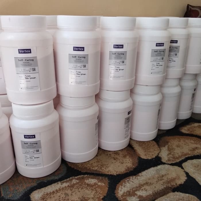 POWDER SC VERTEX Acrylic OTOMATIS ISI 500gram | Lazada Indonesia