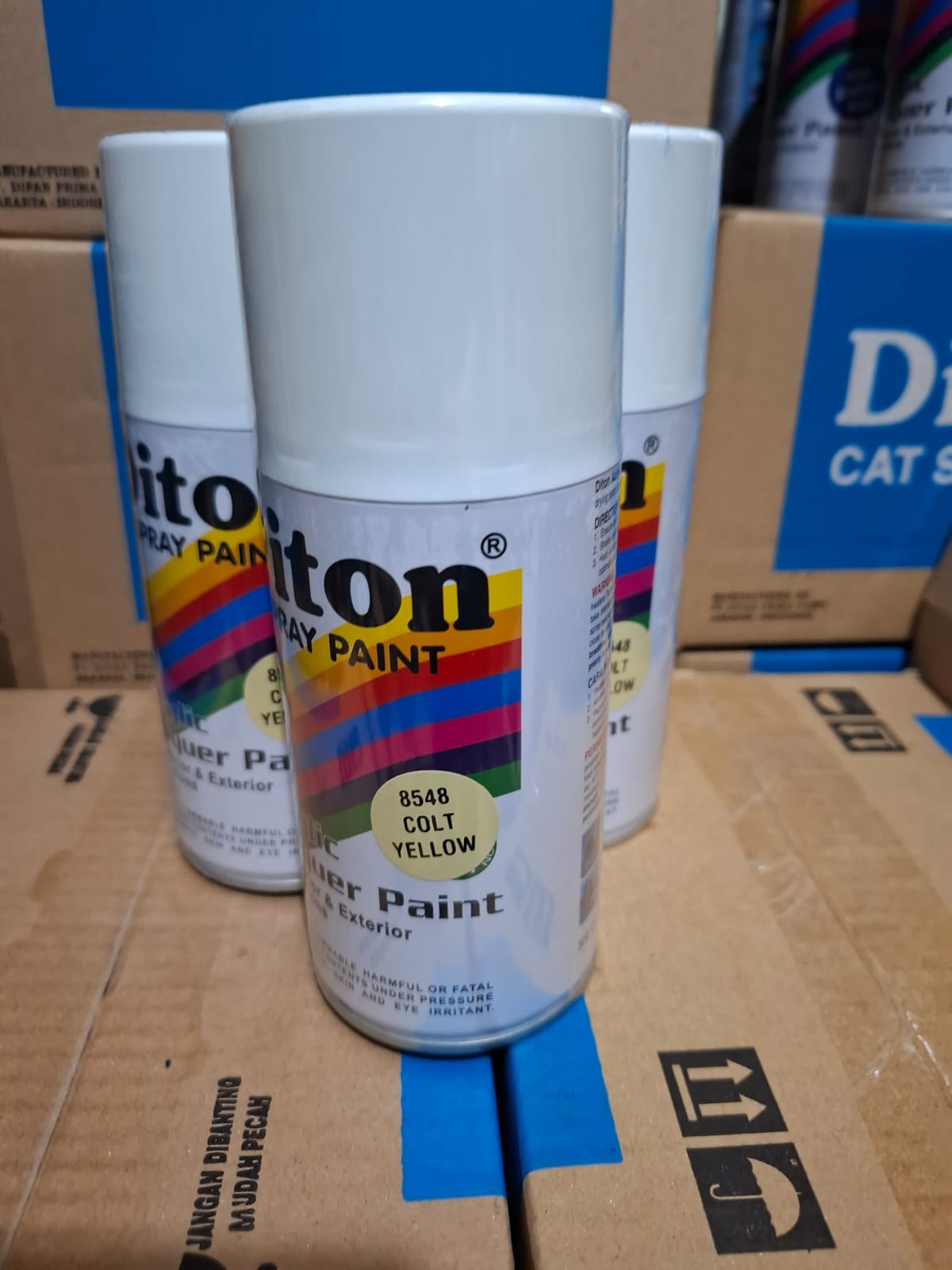 Cat Pilox Diton Colt Yellow 8548 300cc Warna Kuning Mitsubishi Pylox ...