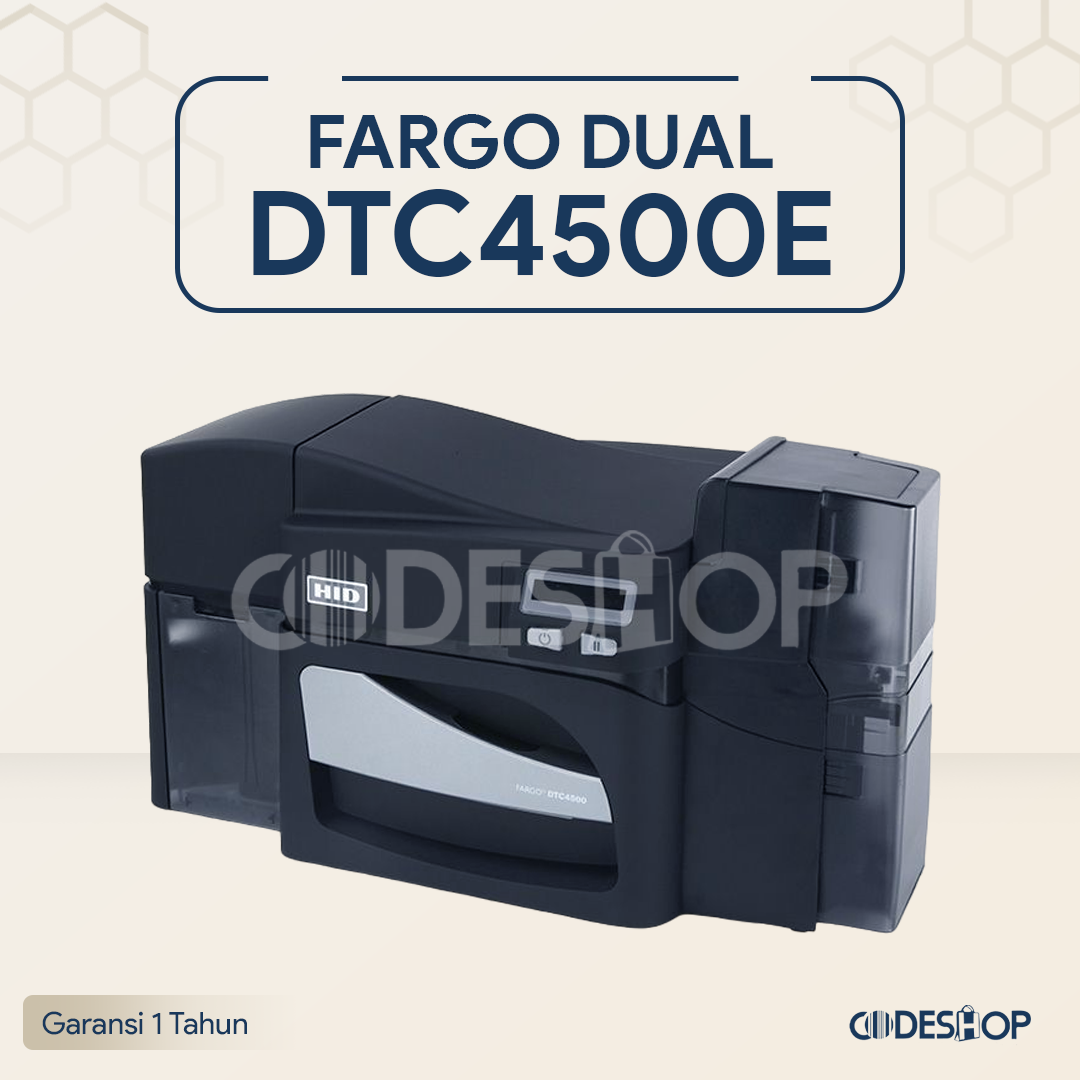 Printer Kartu Fargo DTC4500E Dual Side | Lazada Indonesia