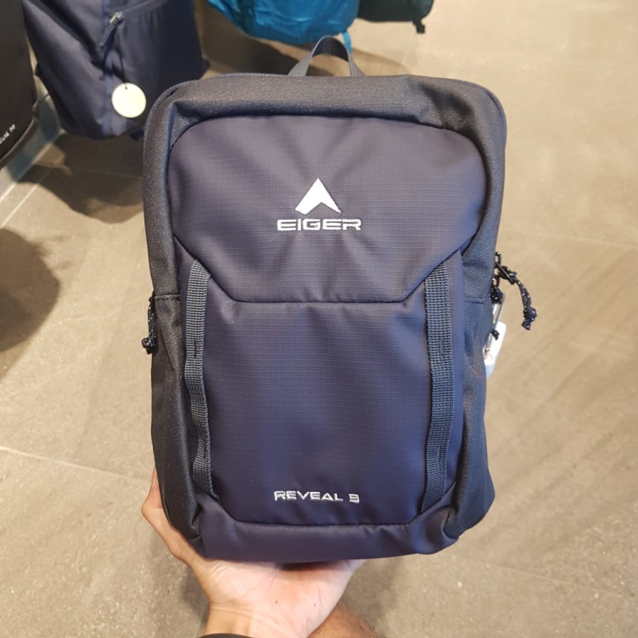 TAS SELEMPANG EIGER REVEAL SHOULDER 5L - NAVY | Lazada Indonesia