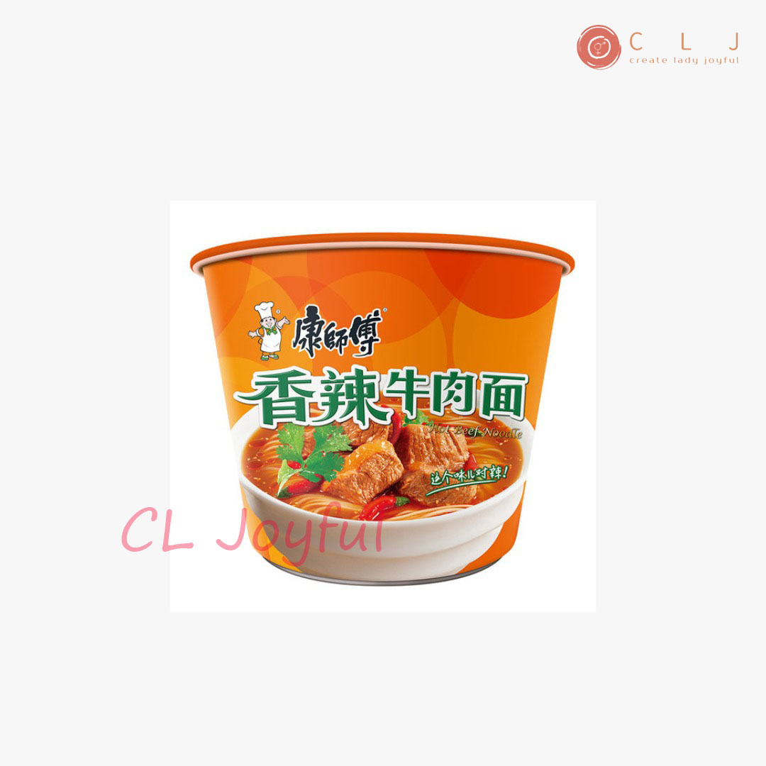 Kang Shi Fu Instant Noodle Cup 康师傅桶装方便面 - Kangshifu Mie Instant Master ...