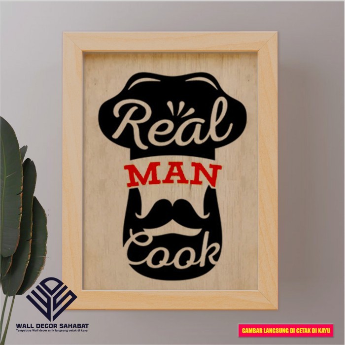 Hiasan Dinding Dapur Frame Kayu Jati Belanda unik Dan Minimalis - S ...