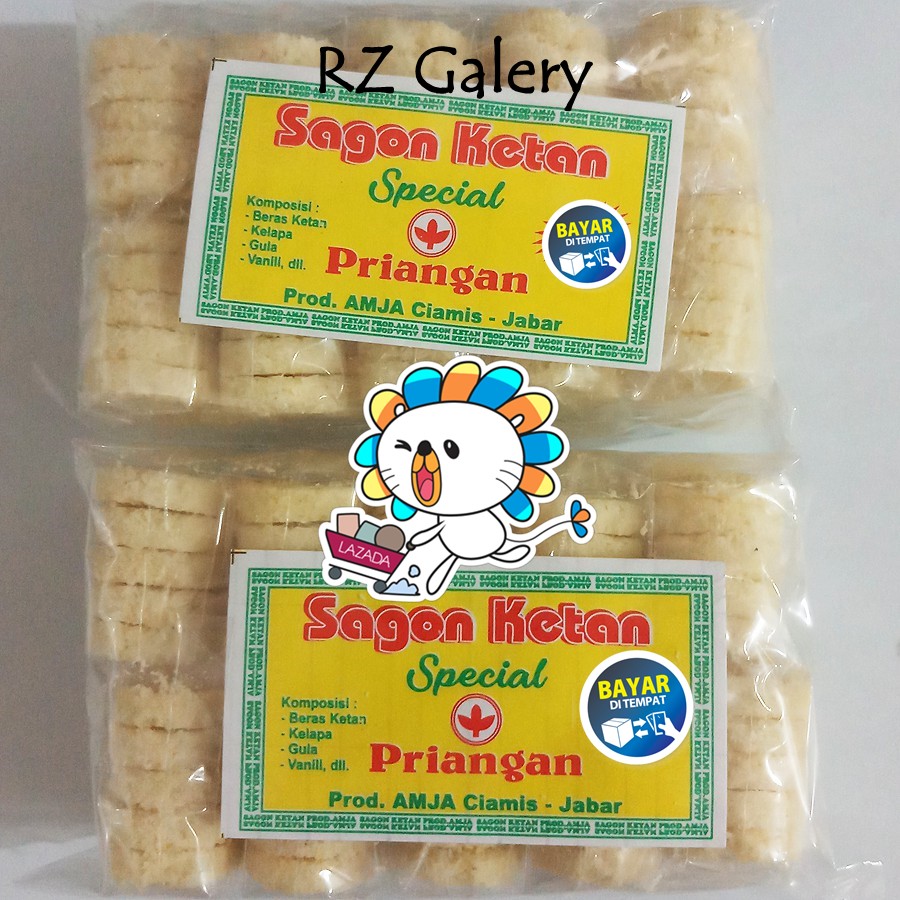 2 Pack SAGON KETAN MINI / SAGON KETAN ASLI / SAGON JAWA / SAGON OVAL ...