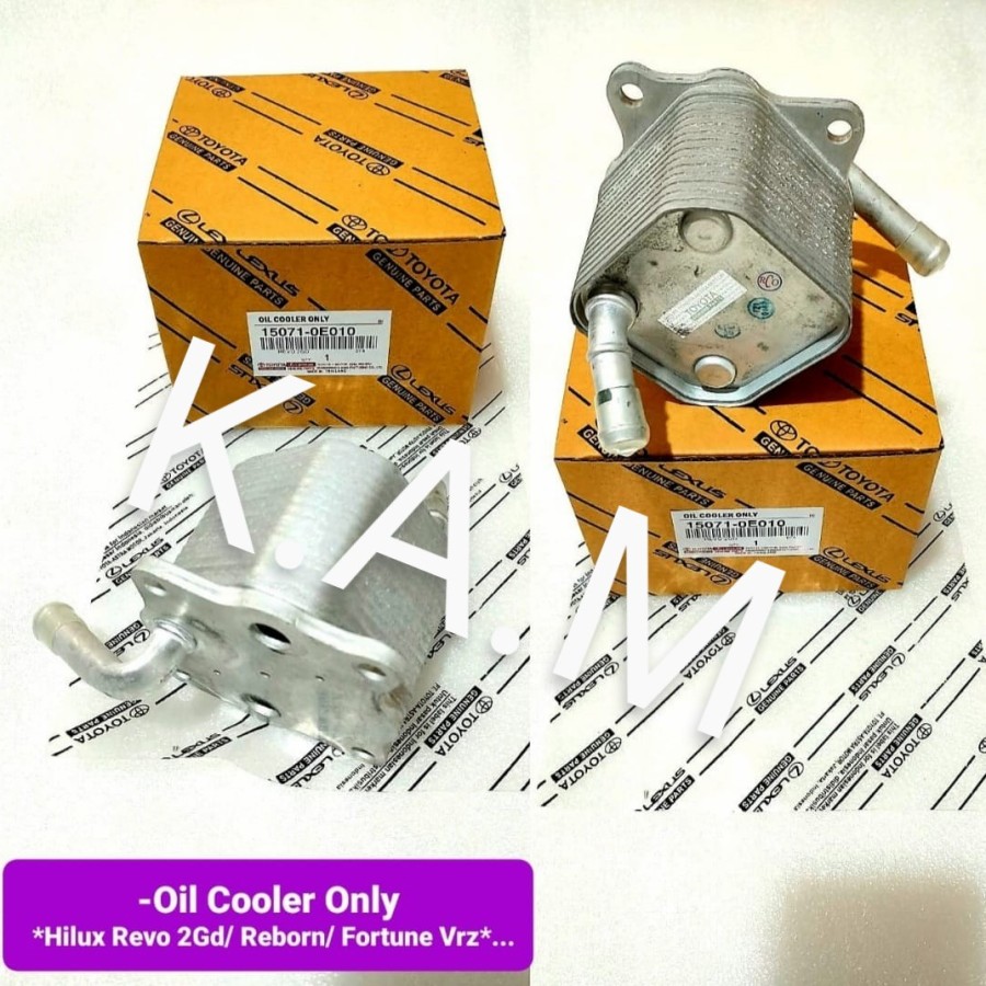 oil cooler Hilux revo/Fortuner vrz/Inova reborn 15071-0E010 | Lazada ...