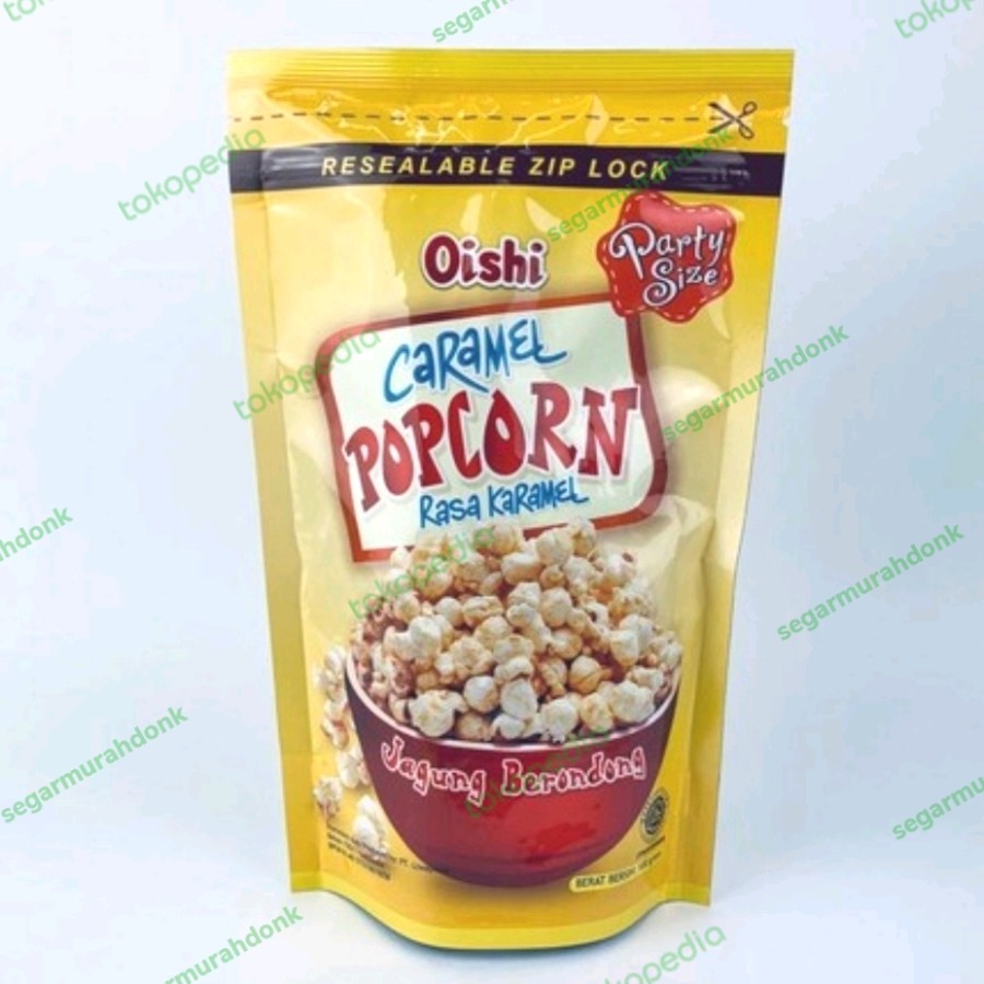 OISHI POPCORN RASA CARAMEL 100GR | Lazada Indonesia