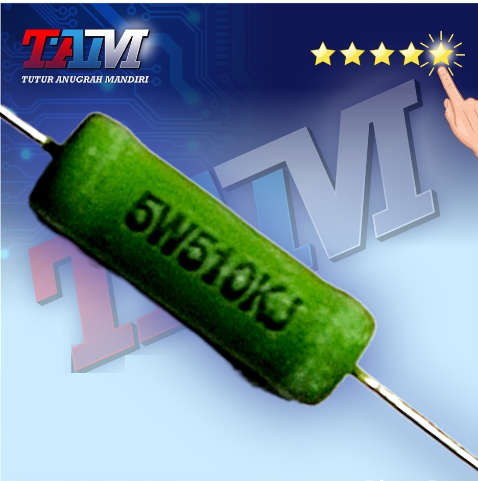 RESISTOR 5WATT 510K OHM BAMBU | Lazada Indonesia