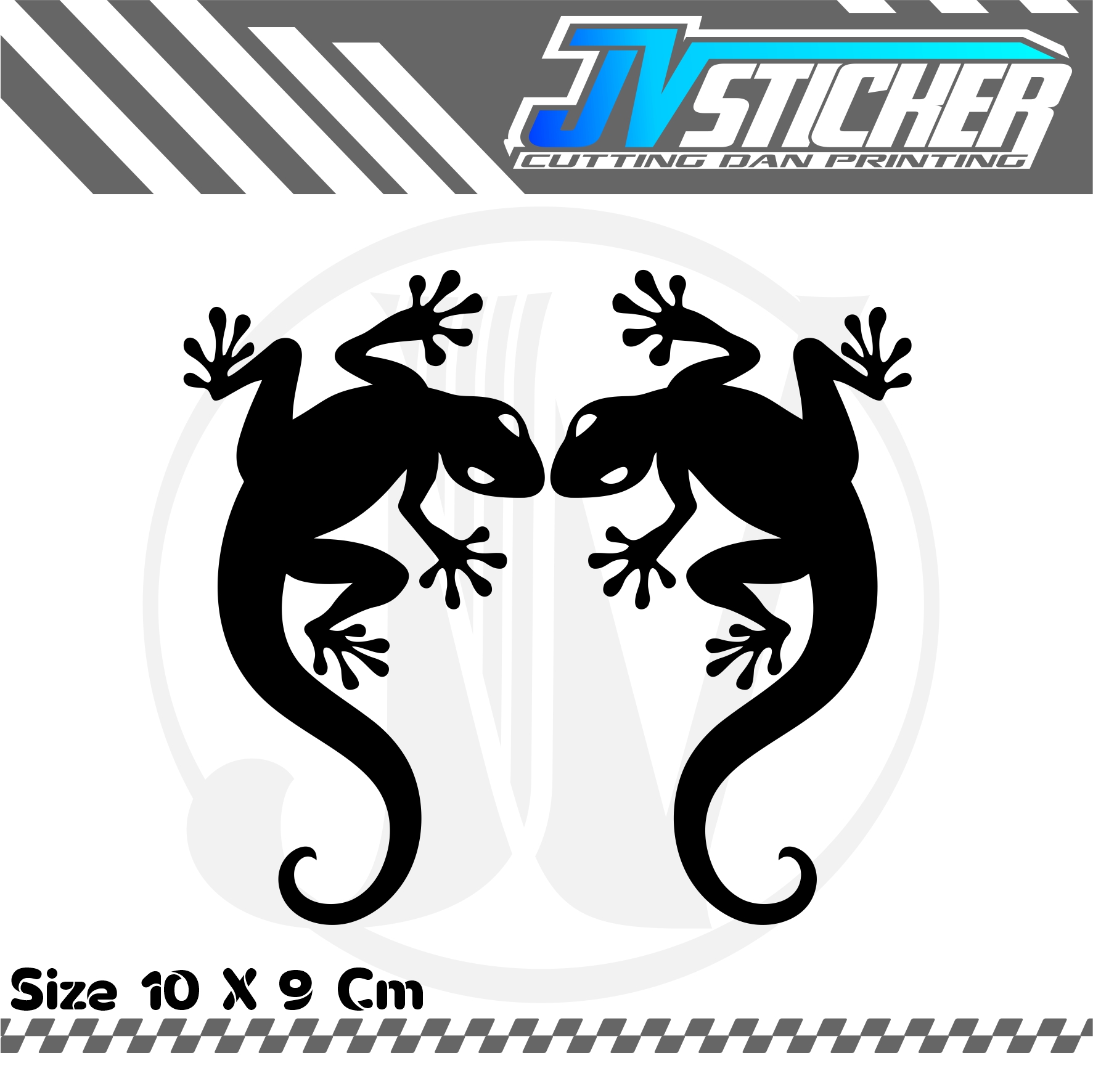 stiker cicak cutting sticker motor murah | Lazada Indonesia