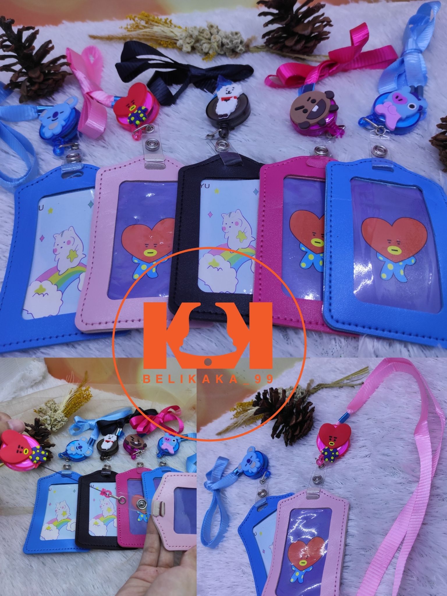 TALI ID CARD NAME TAG TARIK TALI BTS BT21 / ID CARD TARIK BTS BT21 ...