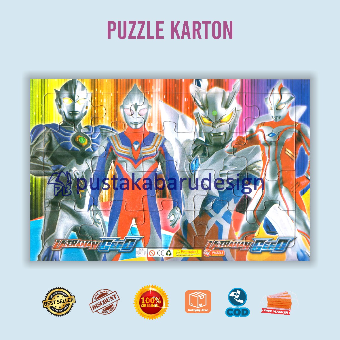Puzzle Karton Varian Sofia / Thomas and Friends / Ultraman / Ultraman ...