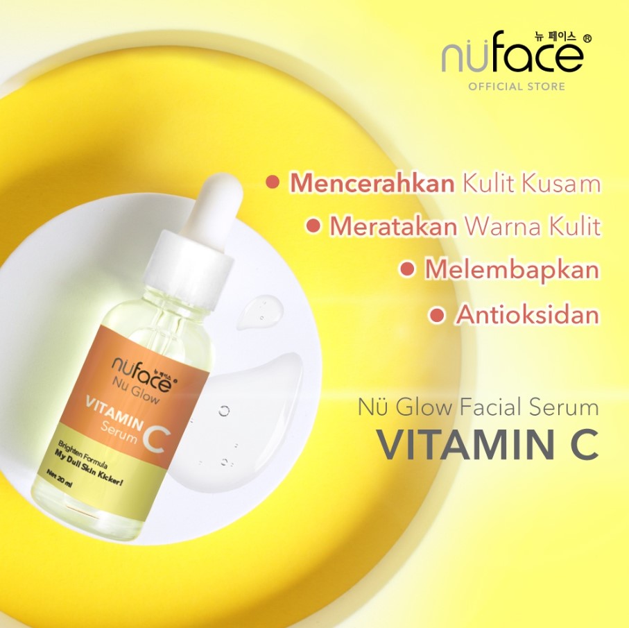 Nuface Nu Glow Vitamin C Serum 20 Ml Serum Viral 2023 Lazada Indonesia
