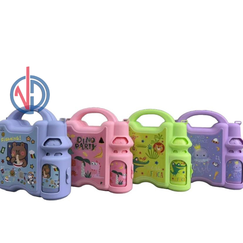 LUNCH BOX KARAKTER TEMPAT BEKAL MAKAN DAN BOTOL MINUM FREE PACKING ...
