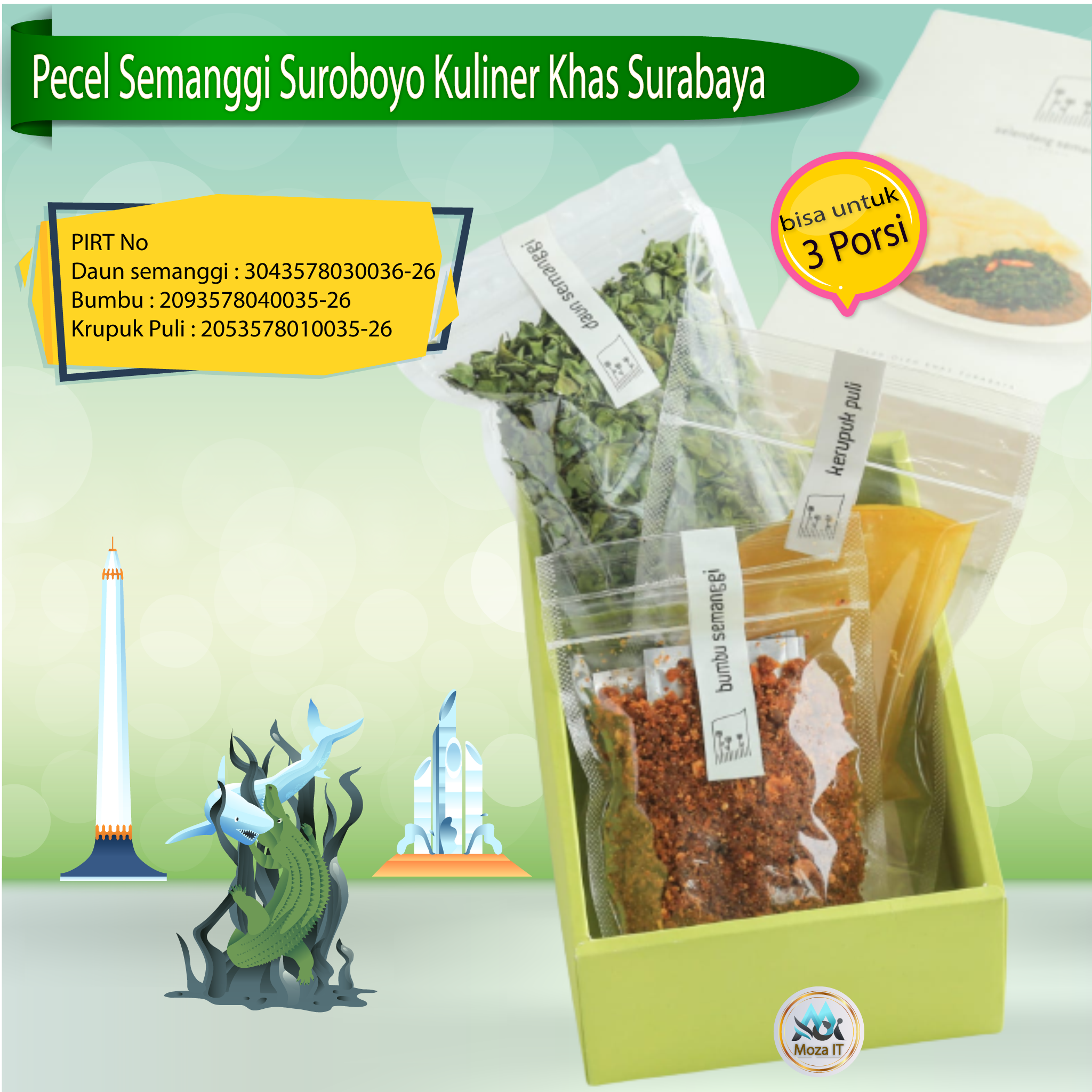 Pecel Semanggi Suroboyo Kuliner Khas Surabaya | Lazada Indonesia