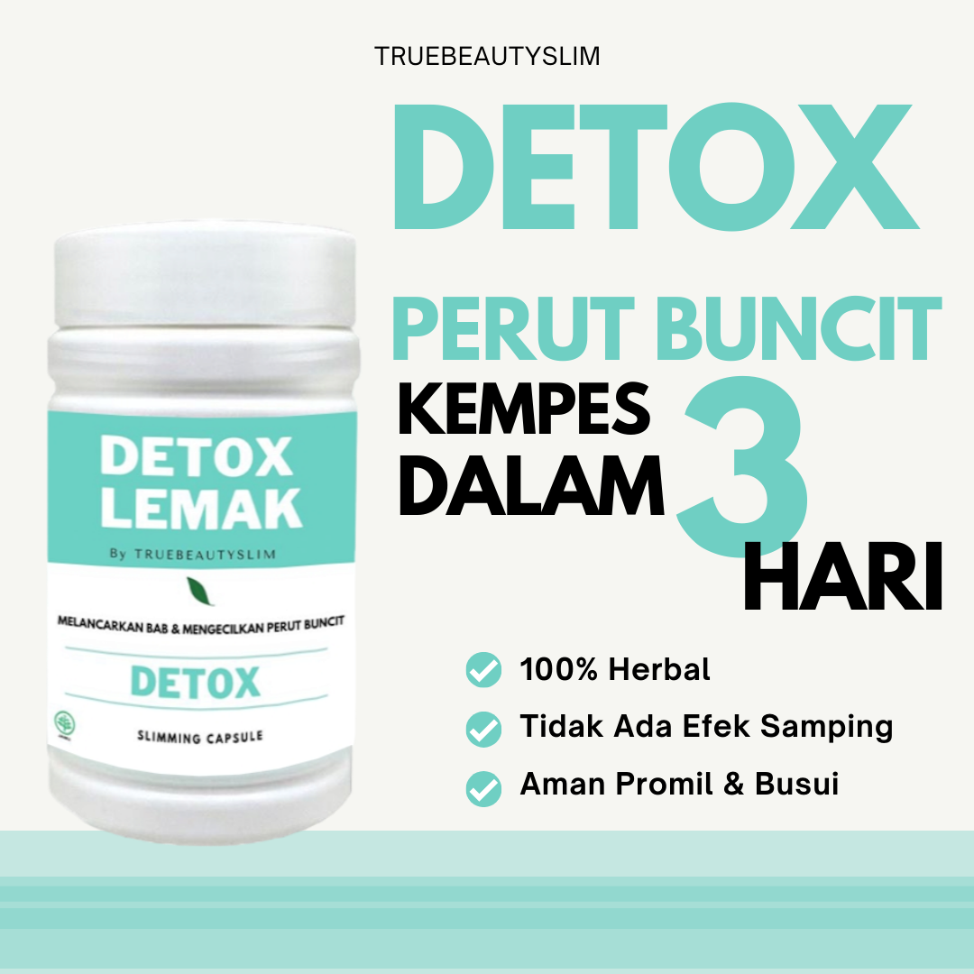 TBS Detox Obat diet cepat turunkan berat badan - ISI 15 Dan 30 Kapsul ...