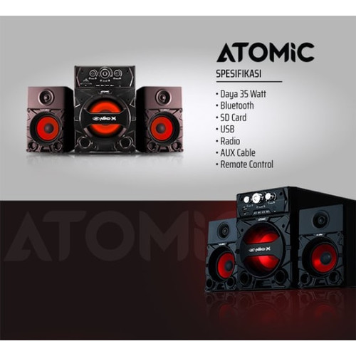 Niko Active Speaker Bluetooth + USB Atomic / CLASSIC / BEAT USB ...