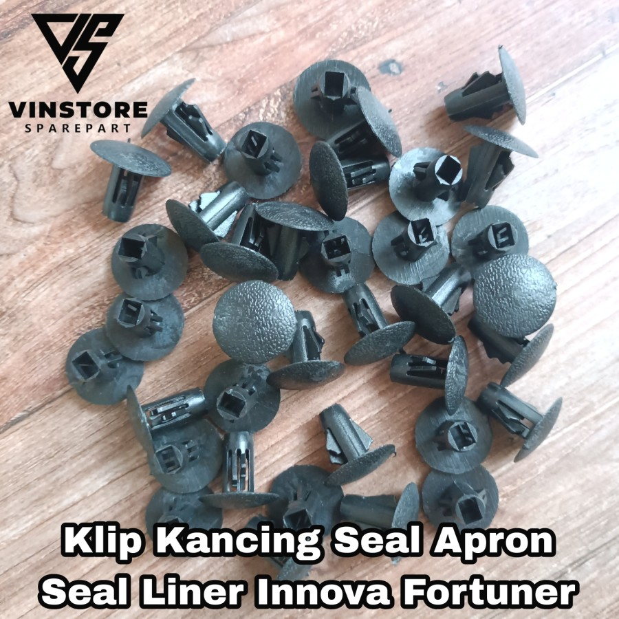 Klip Kancing Seal Apron Seal Liner Innova Fortuner Hilux Original ...
