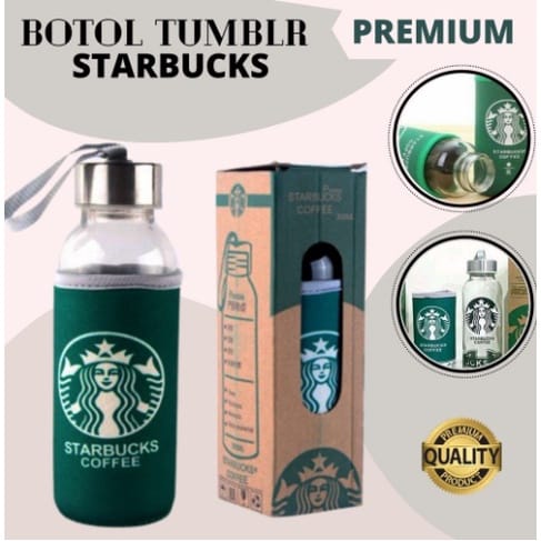 Botol Minum Kaca Starbucks - Tumbler Starbucks 300 ml | Lazada Indonesia