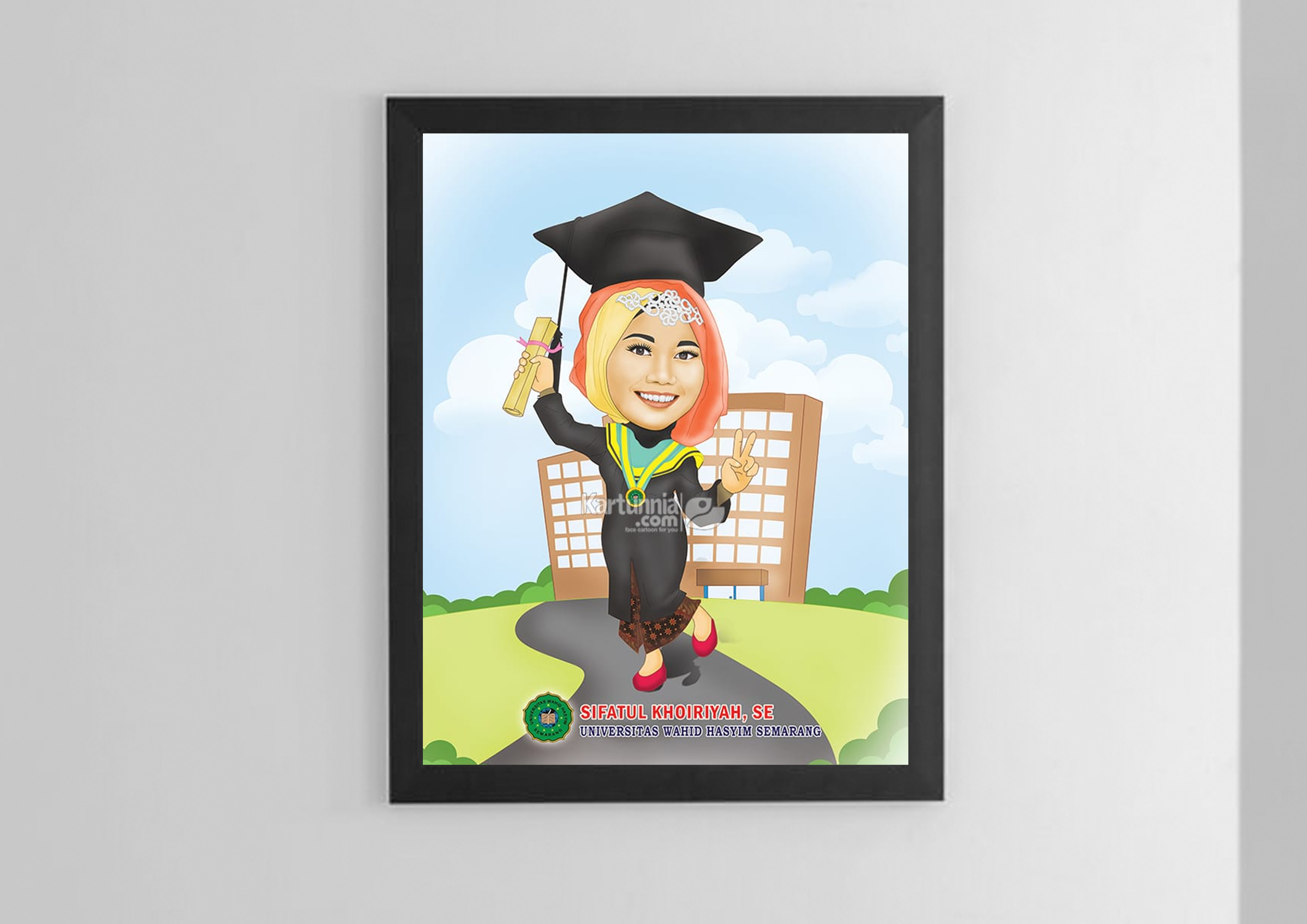 kado Frame Karikatur unik dan berkesan | Lazada Indonesia