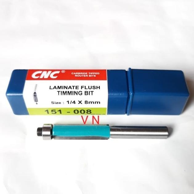Mata Router/Profil Lurus 8 mm Roda 151-008/Laminate Flush Trimming Bit ...