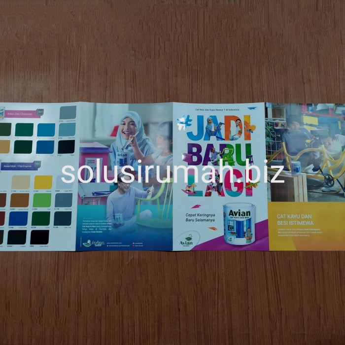 KATALOG CAT AVIAN 330 x 210MM 8HAL CAT KAYU DAN BESI ISTIMEWA | Lazada ...